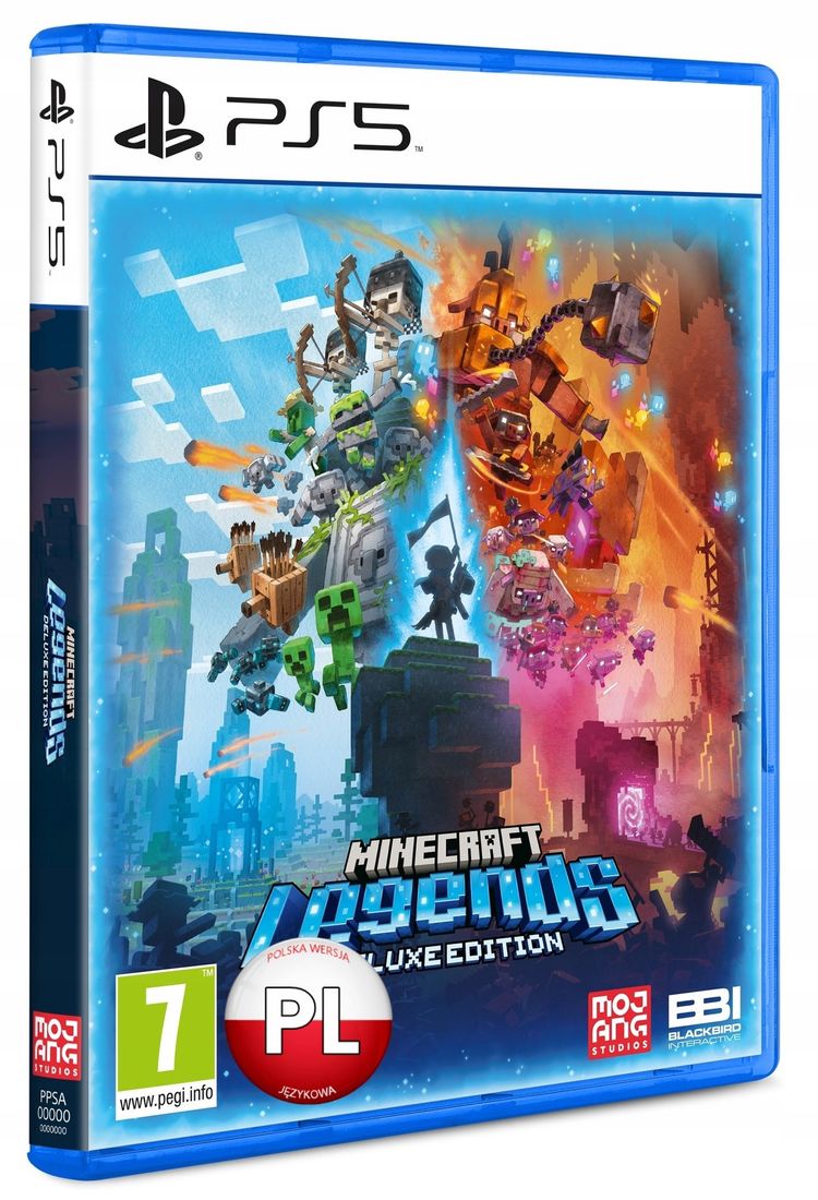 Minecraft Legends - Deluxe Edition + BONUSY | Gra PS5 [POLSKI DUBBING ...