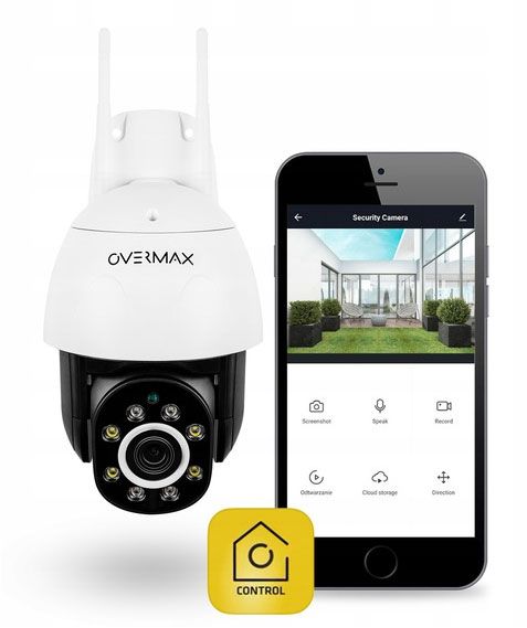 KAMERA ZEWNĘTRZNA OBROTOWA 4xZOOM IP WIFI 2.5K PRO - ERLI.pl