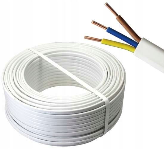 PRZEWÓD PŁASKI YDYP 3X6 mm2 450/750V – 144652982 - ERLI.pl