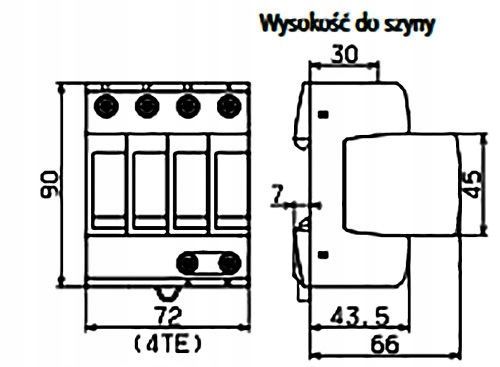 OGRANICZNIK PRZEPIĘĆ OCHRONNIK C 20kA DEHN 952400 - ERLI.pl