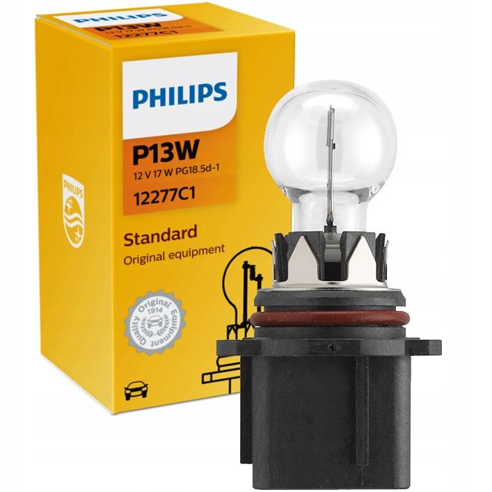 ŻARÓWKA PHILIPS P13W OEM 12V 13W PG18.5d-1 12277C1 - ERLI.pl