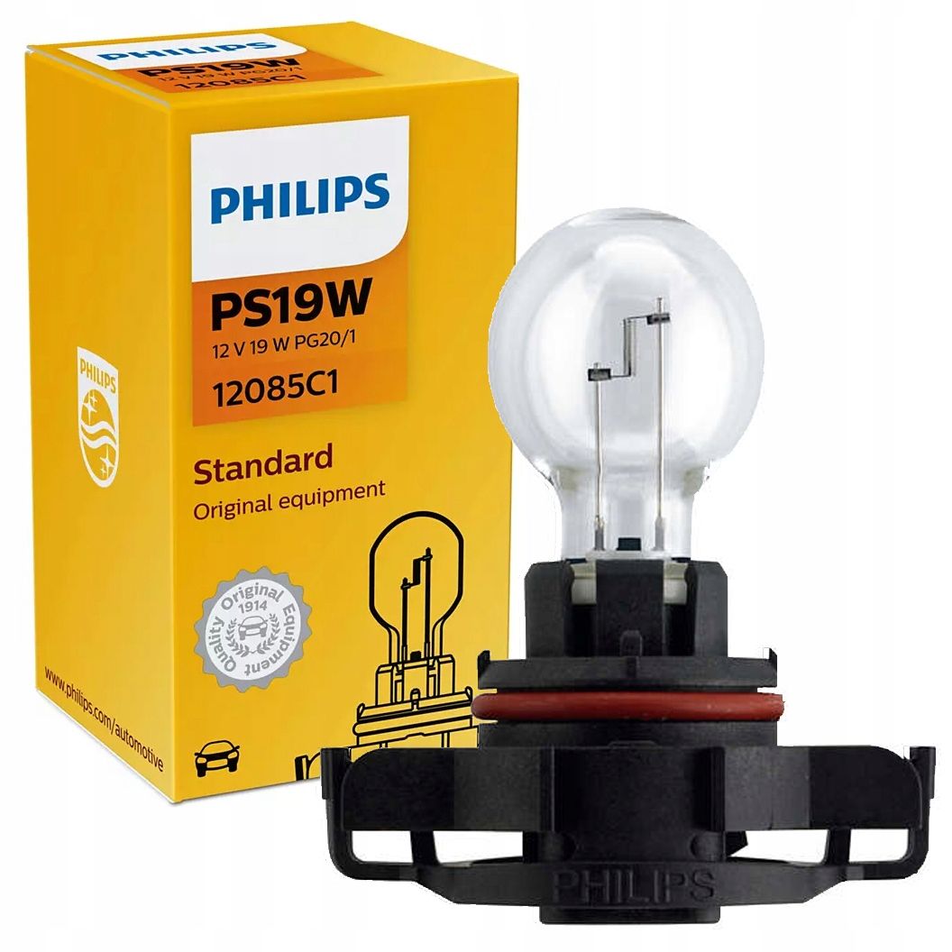 PHILIPS PS19W 12V 19W PG20-1 ŻARÓWKA ŚWIATEŁ DZIENNYCH POZYCYJNYCH ...