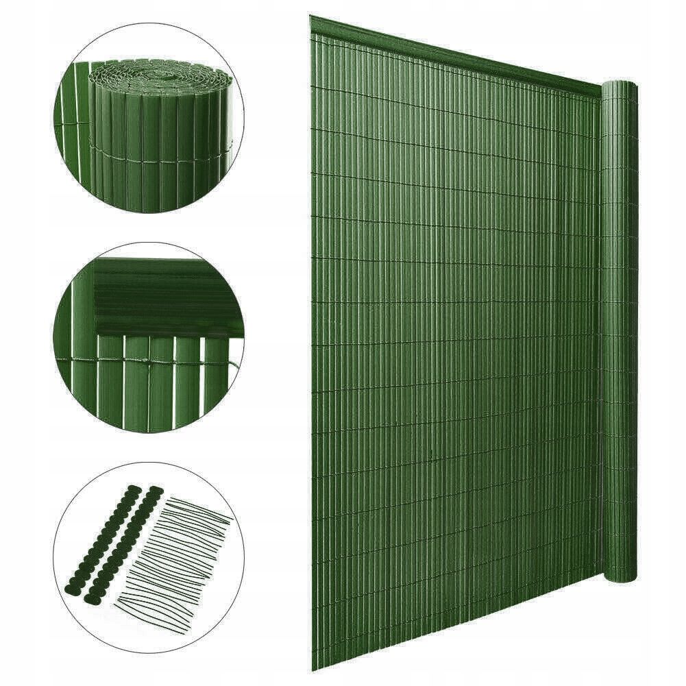 MATA PVC OSŁONA NA OGRODZENIE PŁOT PATIO 120x500cm – 144716471 - ERLI.pl