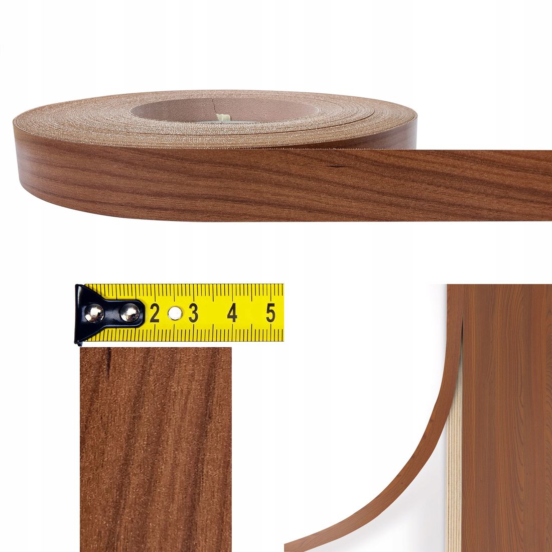 Obrzeże Meblowe Samoprzylepne Wiśnia Porto Na Regał Biurko Stół 40mm x 5m – 144788613 - ERLI.pl