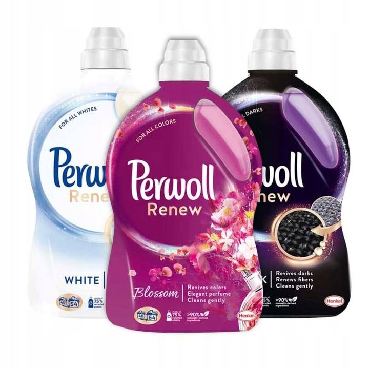Perwoll Renew White Black Blossom płyn do prania - ERLI.pl