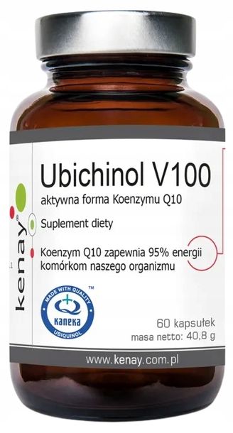 Kenay UBICHINOL UBIQUINOL Koenzym Q10 Kaneka 100mg – 144842925 - ERLI.pl