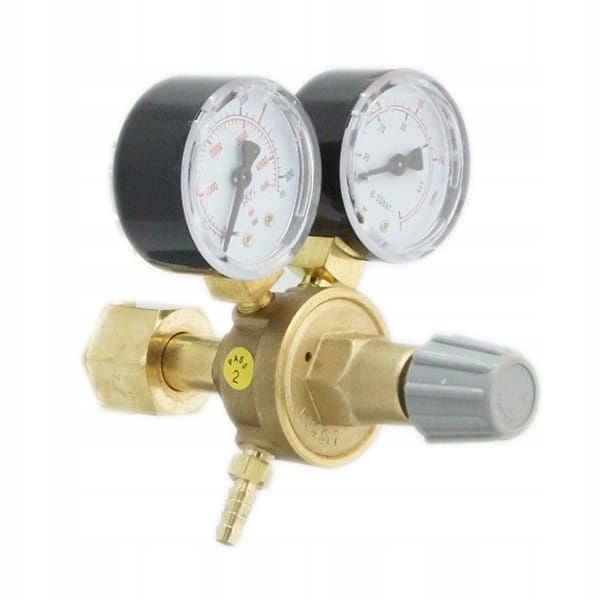 Aquario Reduktor Co2 mini z 2 Manometrami - ERLI.pl