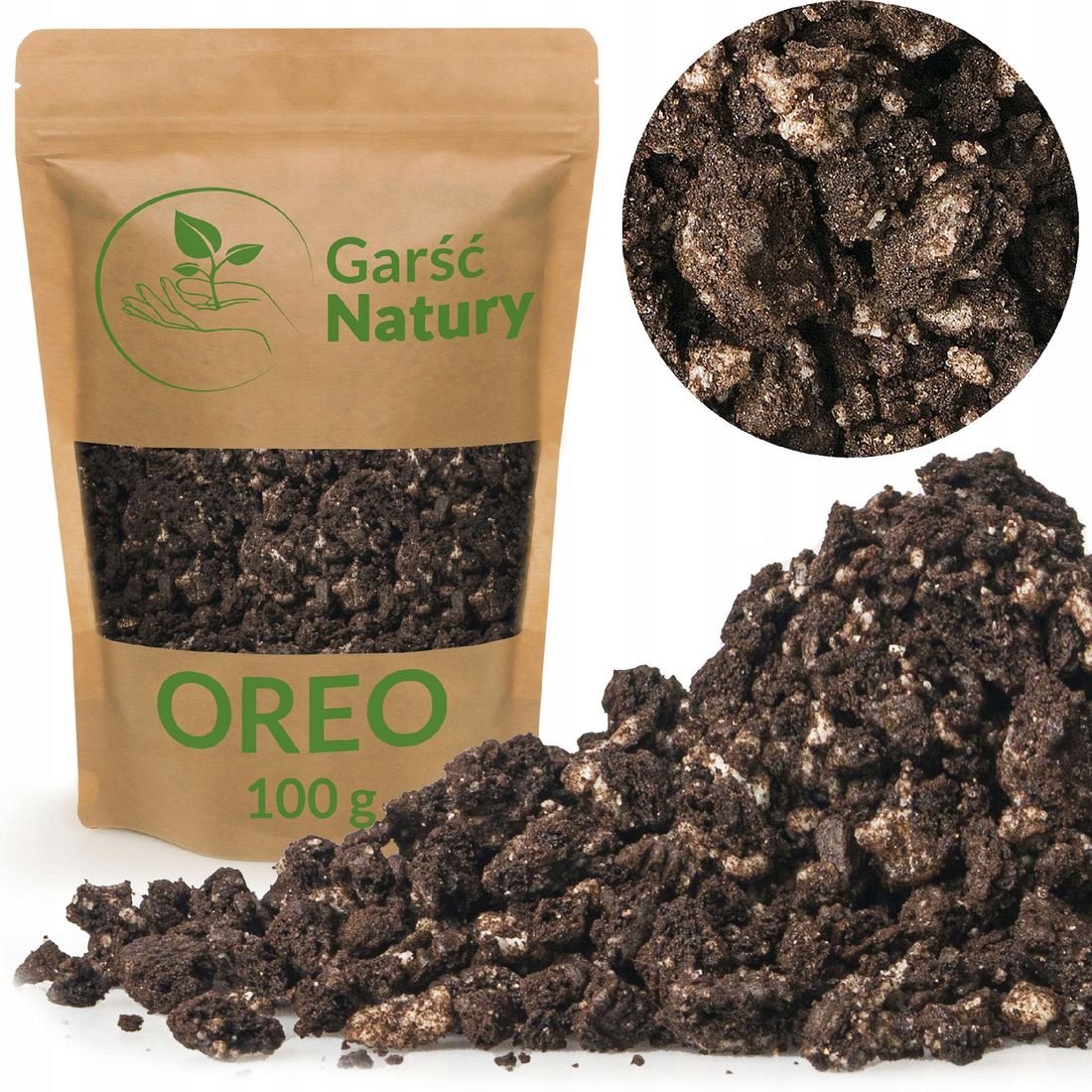 Posypka OREO do lodów deserów gofrów mcflurry 100g XL TORT – 144961031 ...