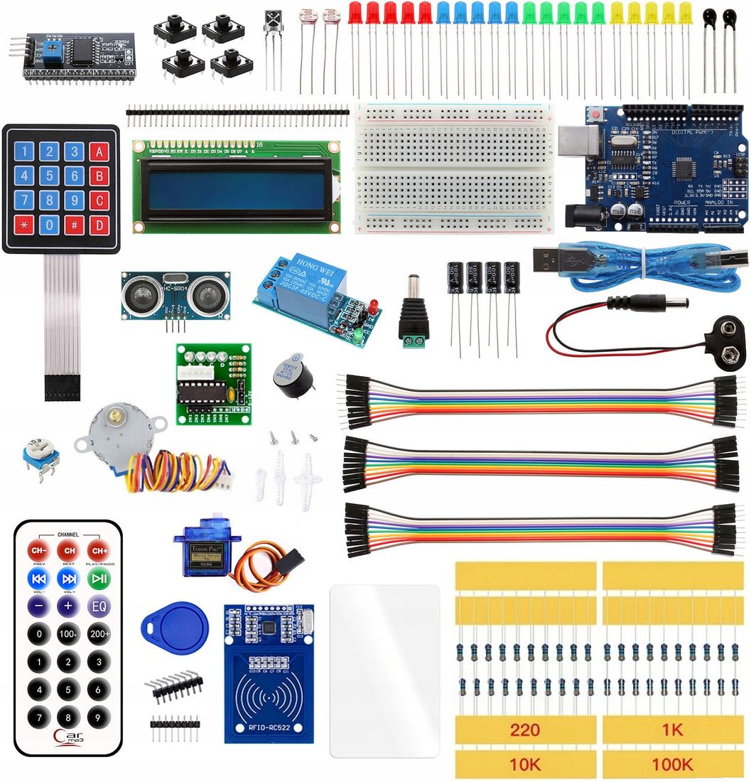 Zestaw Edukacyjny ACS XL Zgodny z Arduino UNO - ERLI.pl Zestaw Edukacyjny ACS XL Zgodny z Arduino UNO - ERLI.pl
