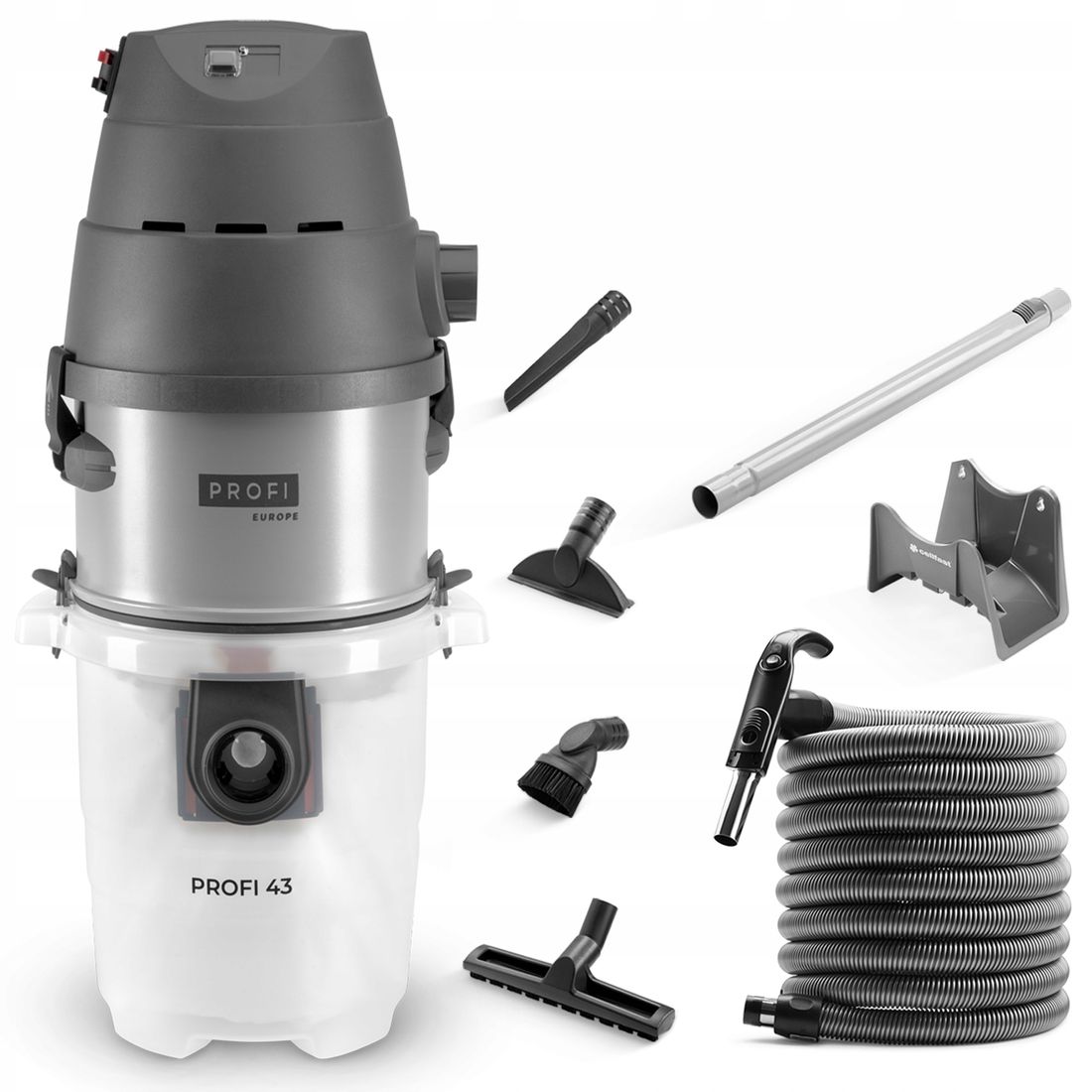 ODKURZACZ CENTRALNY PROFI 43 + ZESTAW ON/OFF - ERLI.pl