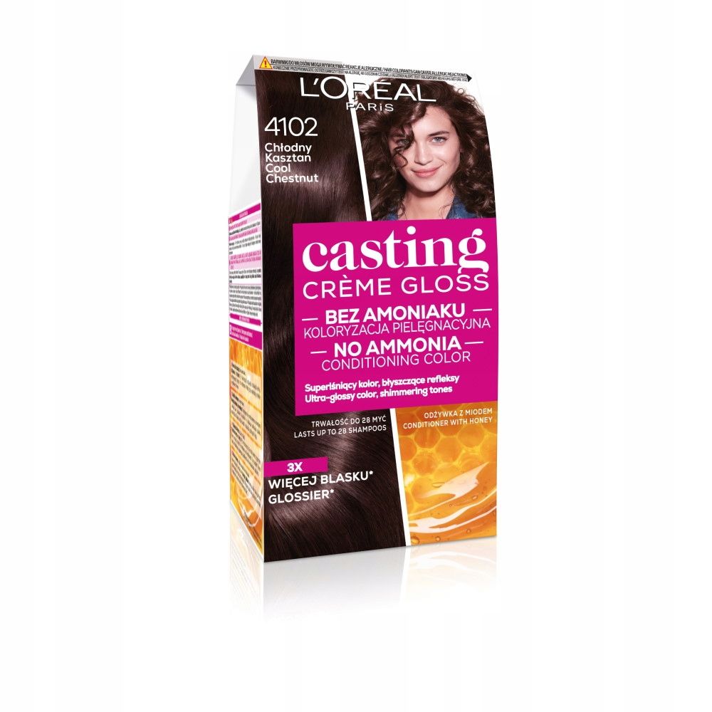 L'Oreal Paris Farba Do Włosów 4102 Chłodny Kasztan - ERLI.pl L'Oreal Paris Farba Do Włosów 4102 Chłodny Kasztan - ERLI.pl