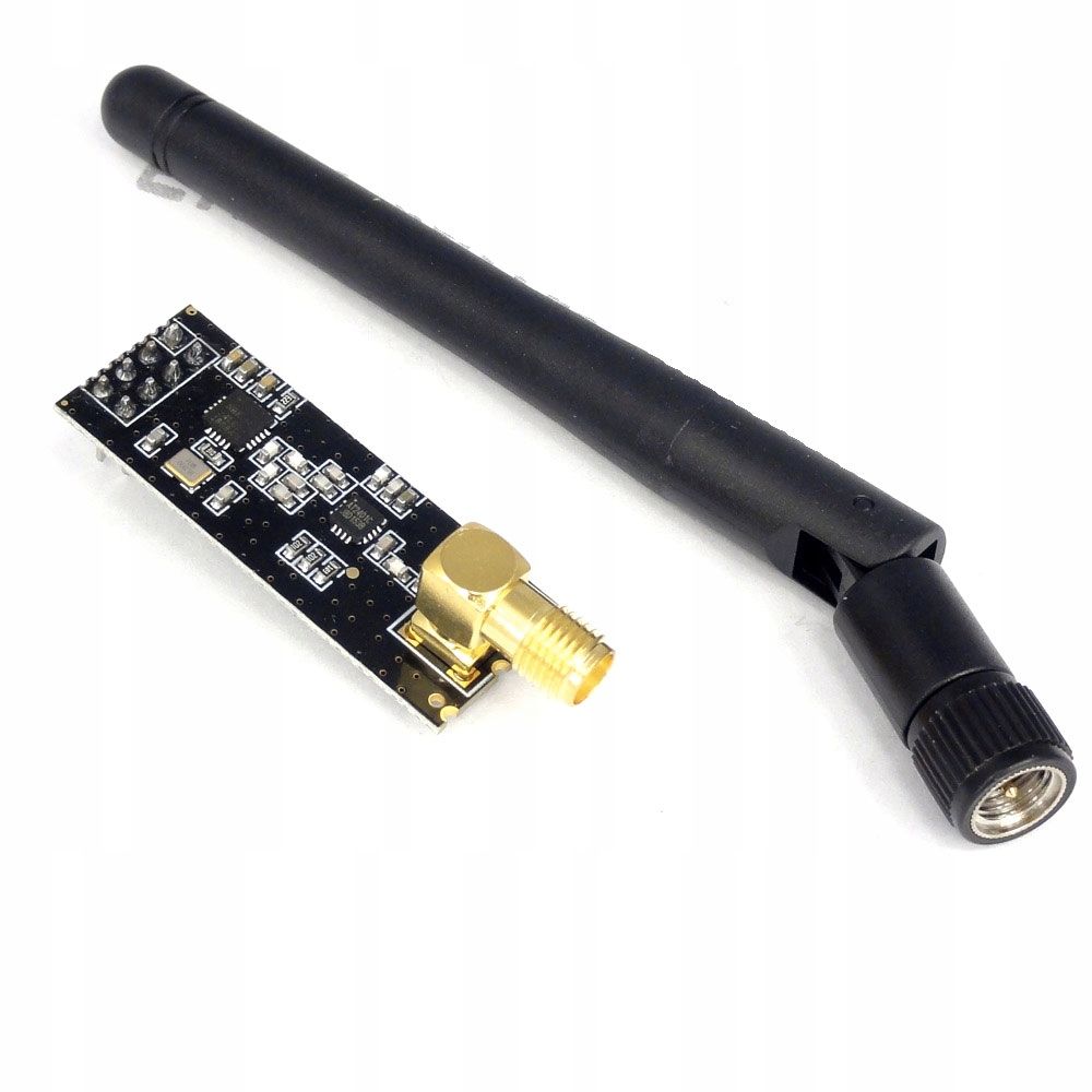 Moduł radiowy NRF24L01 PA+ LNA 2,4GHz + antena - ERLI.pl Moduł radiowy NRF24L01 PA+ LNA 2,4GHz + antena - ERLI.pl