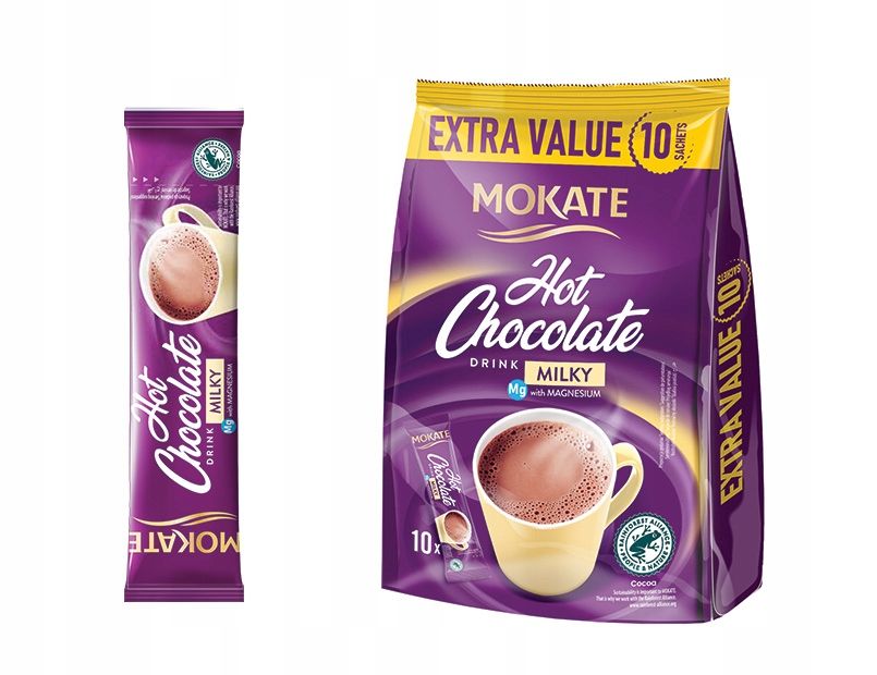 Czekolada do picia Hot Chocolate Mleczna MOKATE - ERLI.pl