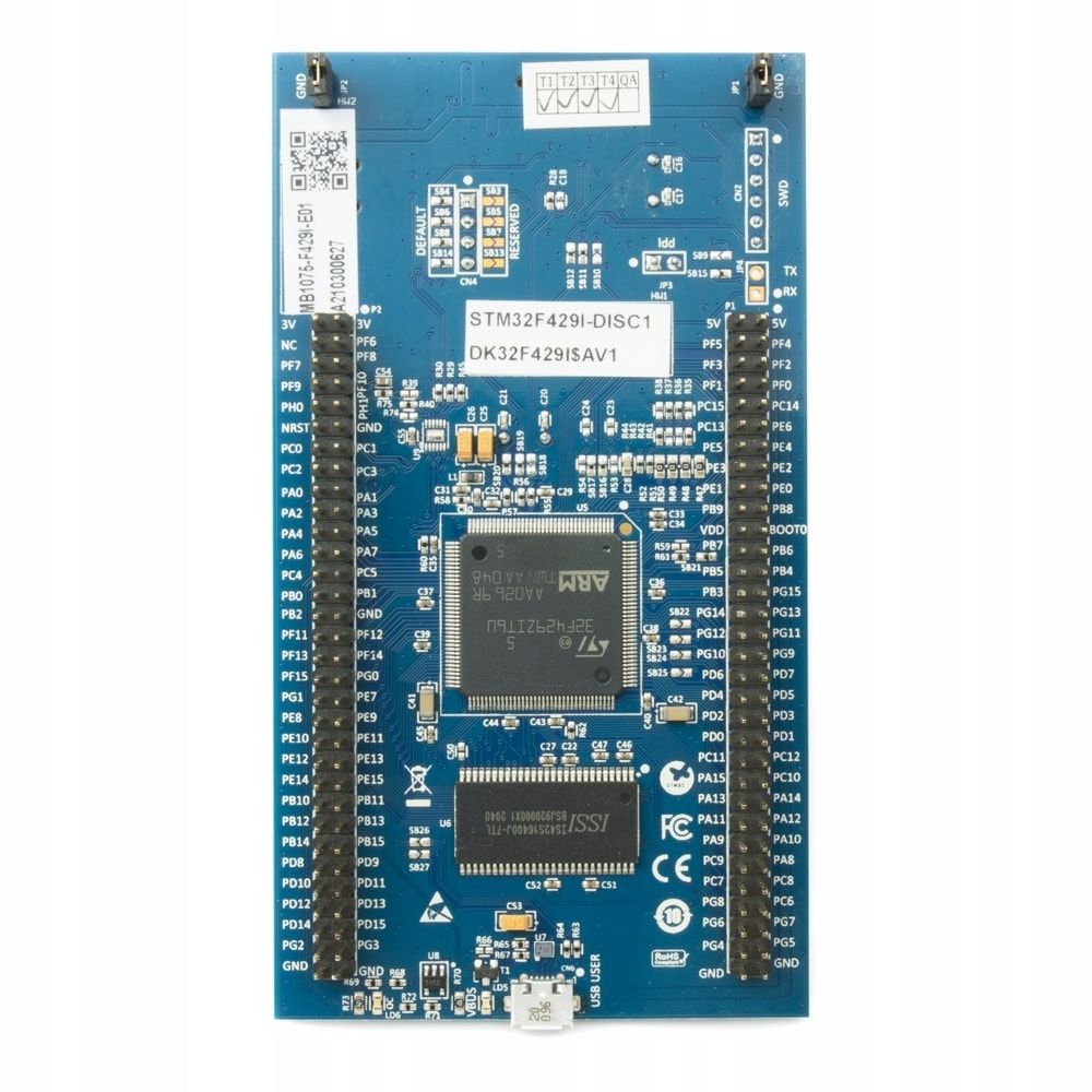 STM32F429I-DISC1 STM32F4 Discovery z wyświetlaczem - ERLI.pl