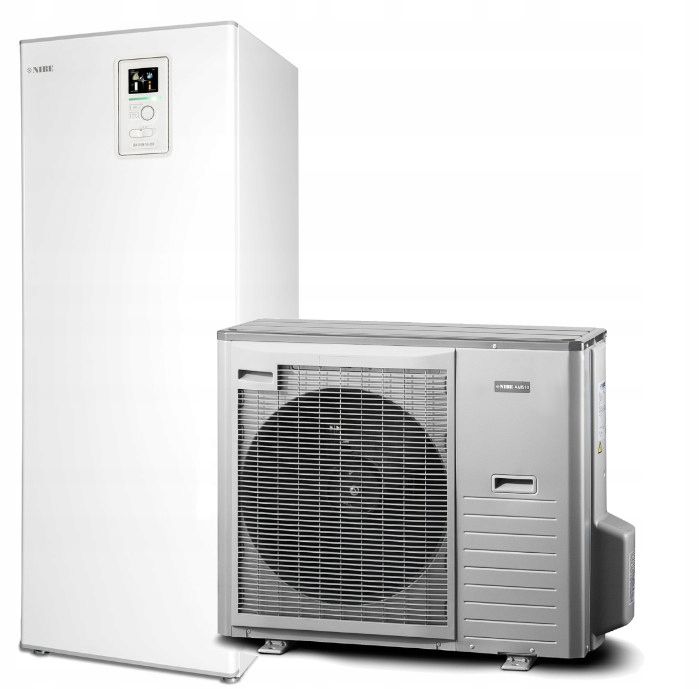 Pompa ciepła Nibe AMS10-8 + BA-SVM10-200/12E 8kW - ERLI.pl