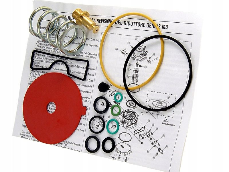 BRC GENIUS MB 1200 MTM ZESTAW NAPRAWCZY ORYGINAŁ – 145722671 - ERLI.pl