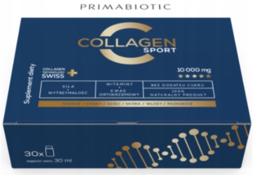 Primabiotic Collagen Sport Kolagen do picia 30szt - ERLI.pl