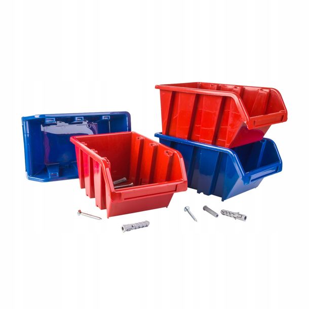 Pojemniki Magazynowe 20x kuweta NP8 NIEBIESKIE - ERLI.pl