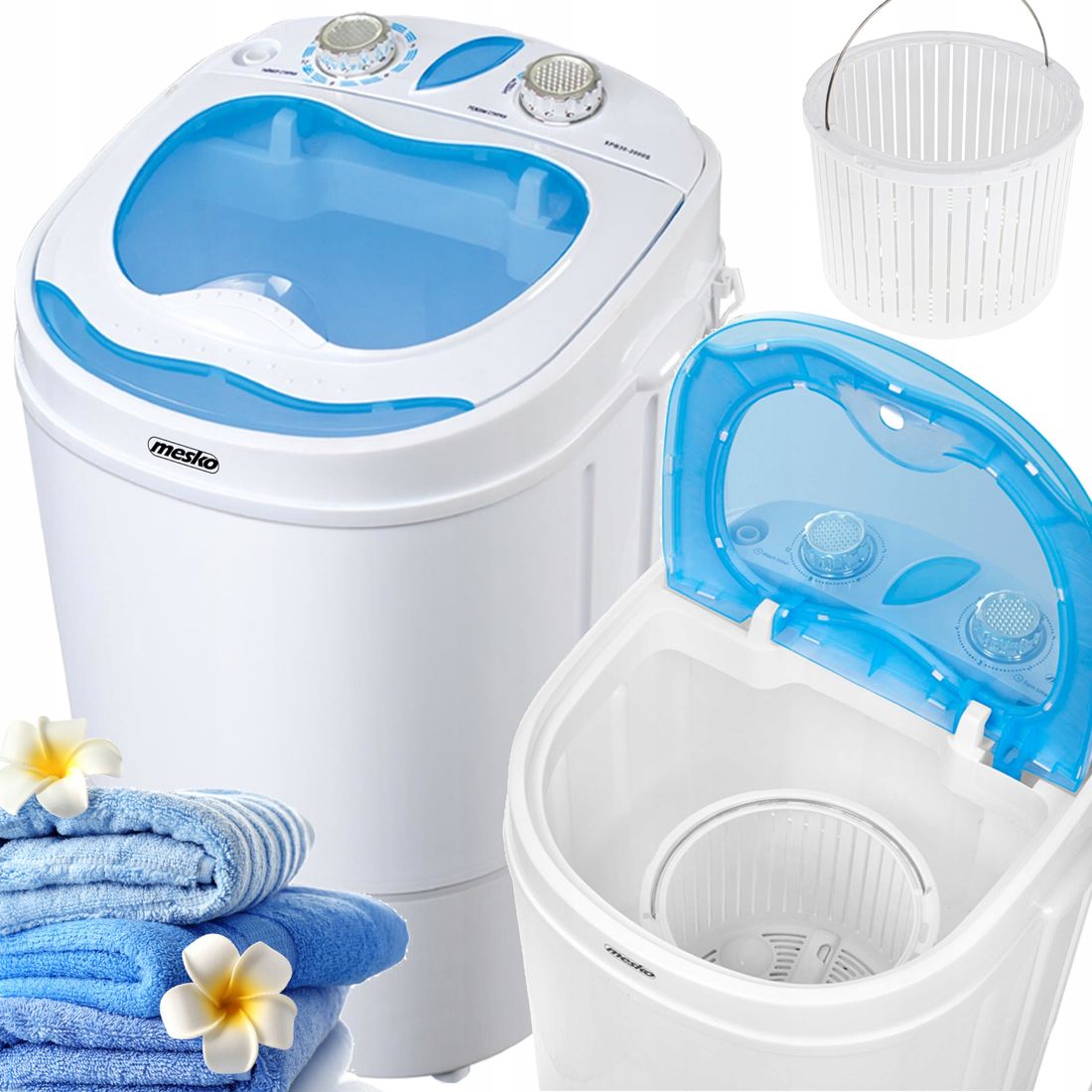 PRZENOŚNA MINI PRALKA TURYSTYCZNA WIRÓWKA WSAD 3kg – 145981683 - ERLI.pl