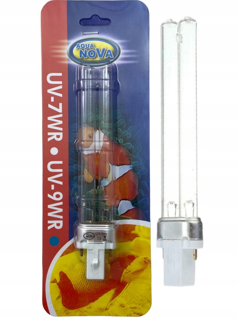Aqua Nova Żarnik UV-C 9W DO LAMPA UV 9WR - ERLI.pl