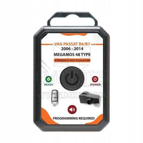 VW VOLKSWAGEN PASSAT B6 B7 CC EMULATOR RYGLA BLOKADY KIEROWNICY RYGIEL ...