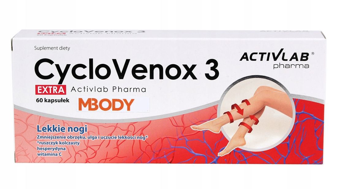 CycloVenox 3 Extra x 60 kapsułek - ERLI.pl