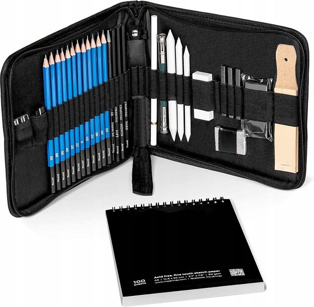 Zestaw do Rysowania Szkicowania Profesjonalny - ERLI.pl