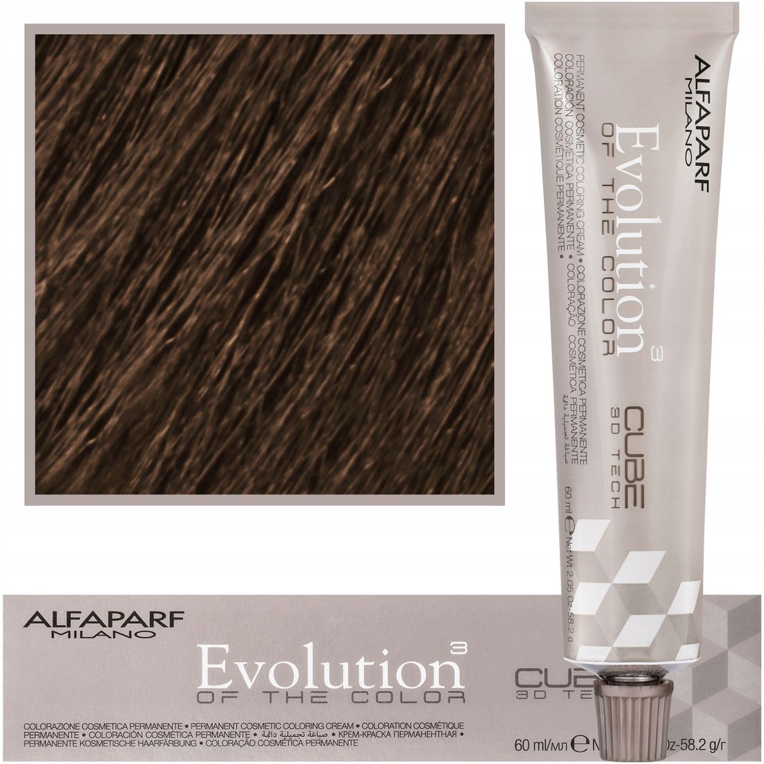 Farba do włosów ALFAPARF EVOLUTION 8NI 60ml profesjonalna koloryzacja ...