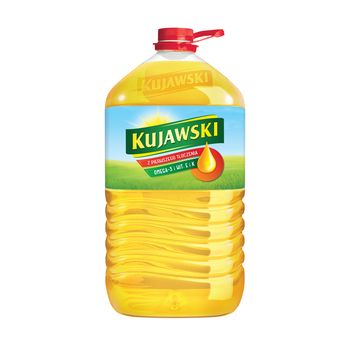 Kujawski Olej rzepakowy z pierwszego tłoczenia 5l – 28368931 - ERLI.pl
