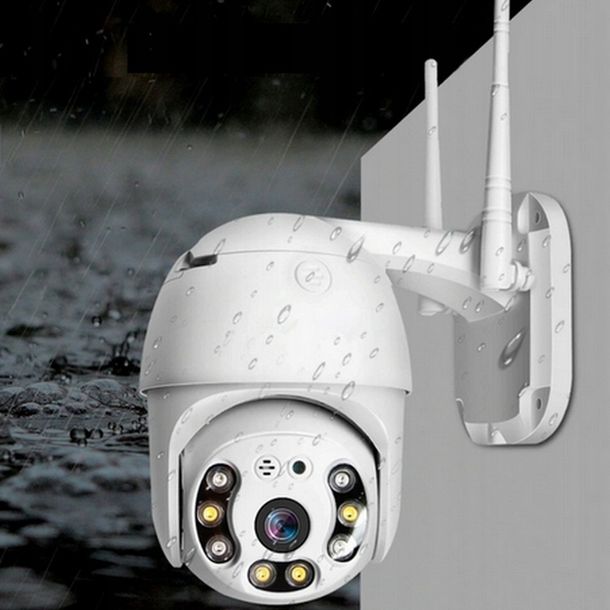 KAMERA ZEWNĘTRZNA WIFI OBROTOWA FULL HD 4x ZOOM - ERLI.pl