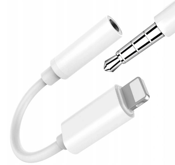 PRZEJ CIOWKA LIGHTNING JACK ADAPTER DO IPHONE 7 8 X 11 12 13 14 PRO MAX 146413712 ERLI.pl