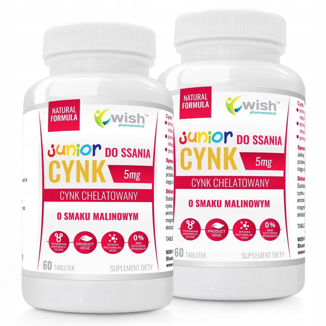 CYNK DO SSANIA DLA DZIECI 5mg ORGANICZNY 120 TAB – 156345198 - ERLI.pl