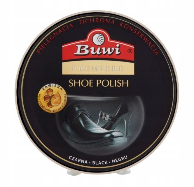 Buwi, Pasta do butów, czarna, 40 ml – 165739799 - ERLI.pl