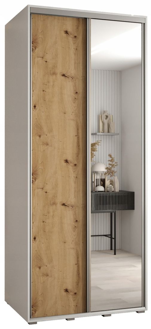 Szafa przesuwna DAVOS 3 110, wys. 235,2 gł. 60 cm - ERLI.pl Szafa przesuwna DAVOS 3 110, wys. 235,2 gł. 60 cm - ERLI.pl