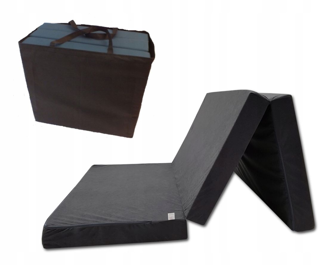 MATERAC TURYSTYCZNY SKŁADANY 200 x 80 x 10 + TORBA – 146705619 - ERLI.pl