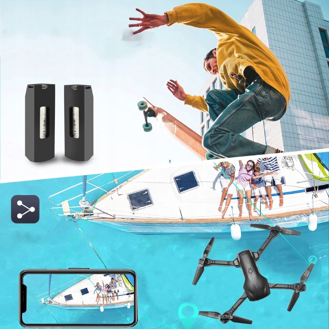 Dron 4DRC Vicky Mini V13 z kamerą 720P - ERLI.pl