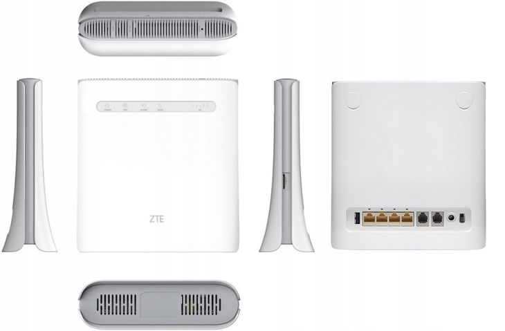 Router 4G LTE ZTE MF 286R + Antena zewnętrzna 5m - ERLI.pl