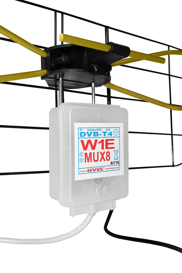 NAJMOCNIEJSZA ANTENA DVB-T2 POKOJOWA MUX8 TV FM 4K - ERLI.pl