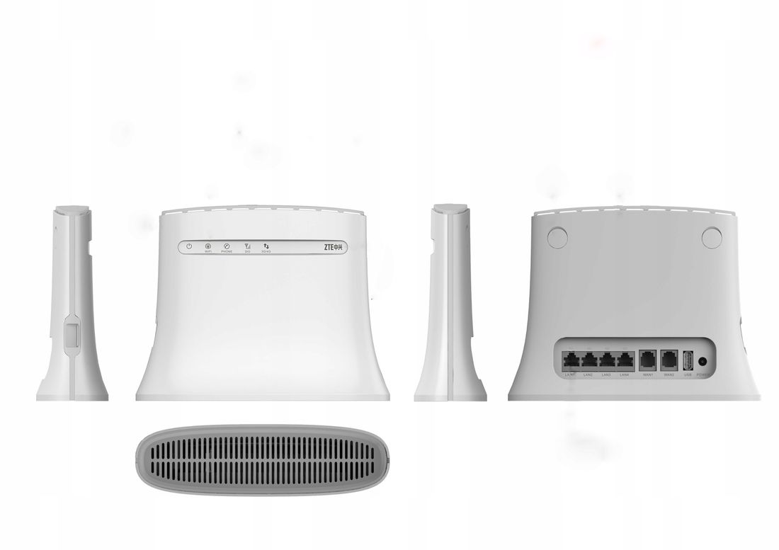 Router LTE na karte sim ZTE mf283+ 300 Mbps - ERLI.pl