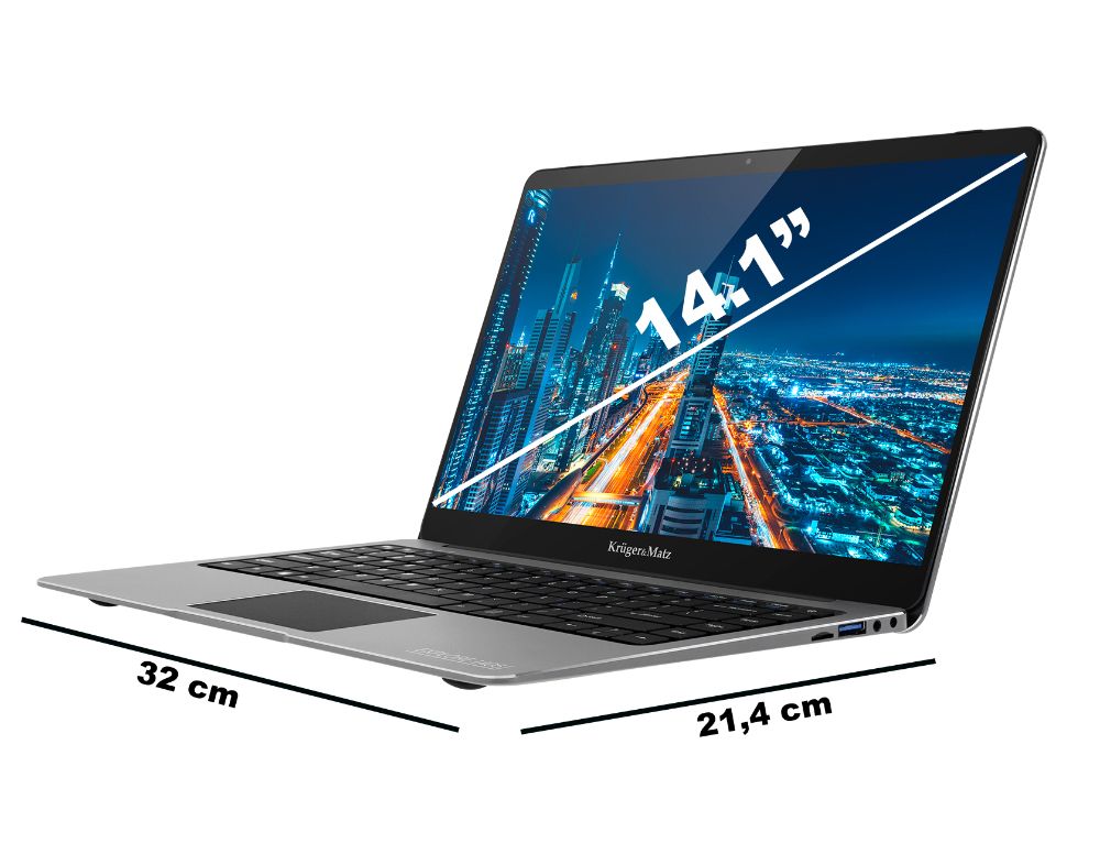 Laptop ultrabook 14,1” Kruger&Matz EXPLORE 1405 Windows 11 – 147113928 - ERLI.pl