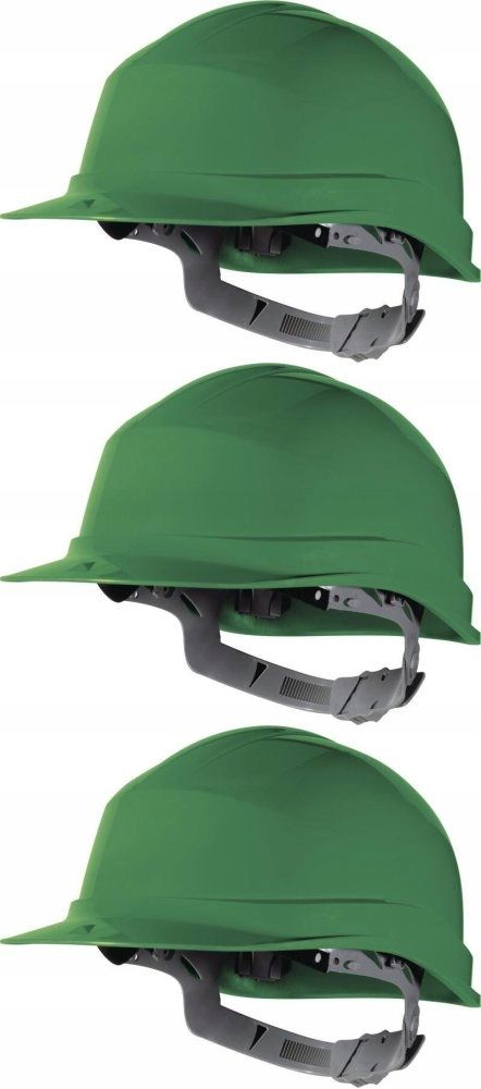 Hełm ochronny Delta Plus Zircon 1 zielony x3 - ERLI.pl