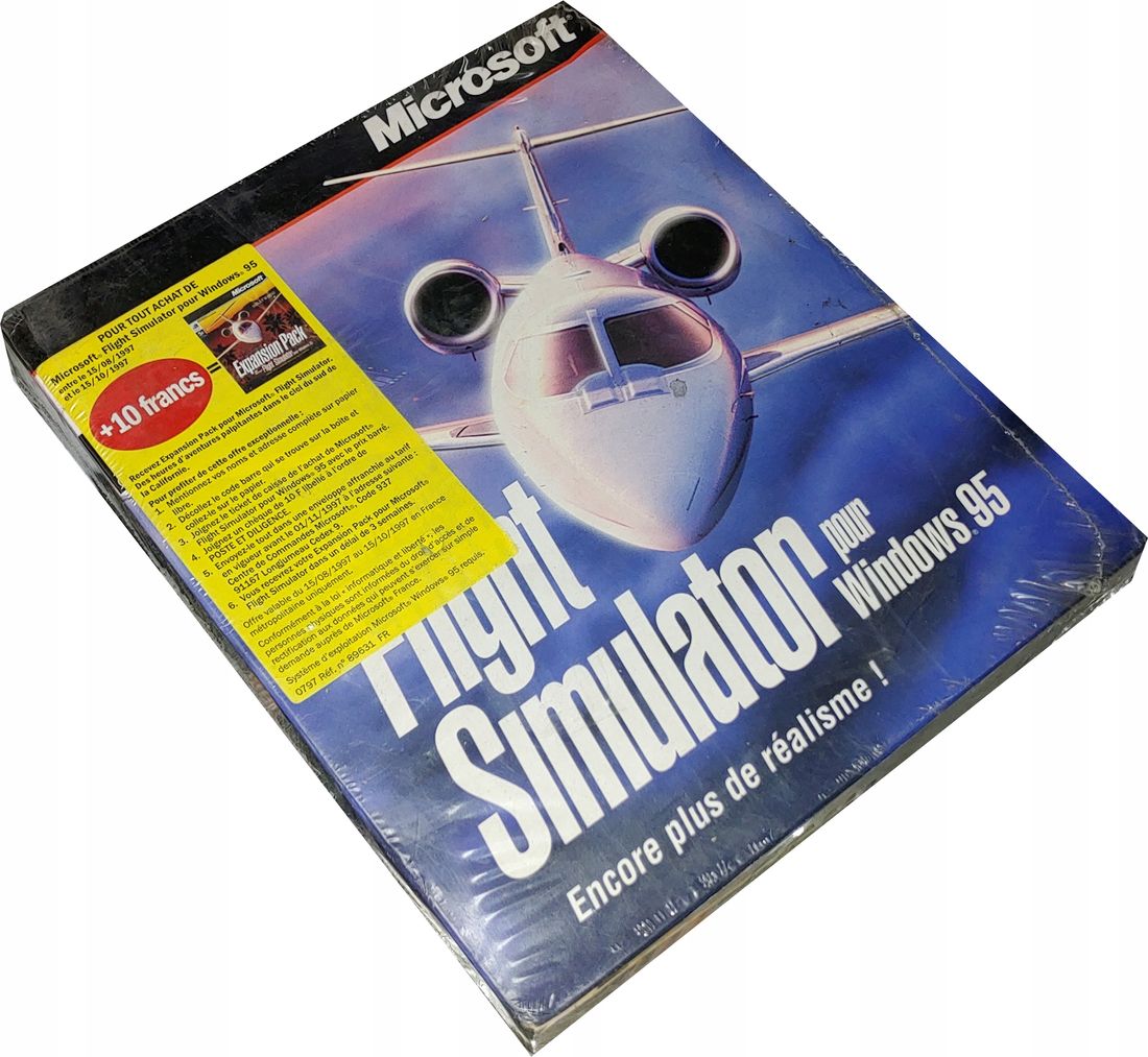 MICROSOFT FLIGHT SIMULATOR / PC / WINDOWS / NOWA - ERLI.pl