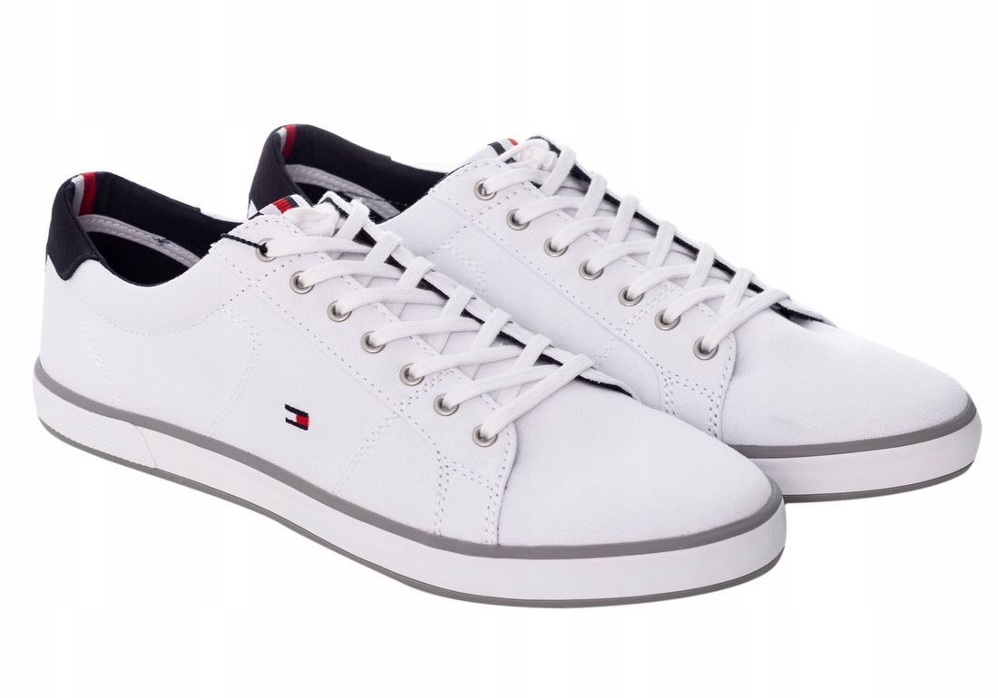 TOMMY HILFIGER BUTY MĘSKIE TRAMPKI HARLOW WHITE 45 – 147621790 - ERLI.pl TOMMY HILFIGER BUTY MĘSKIE TRAMPKI HARLOW WHITE 45 – 147621790 - ERLI.pl