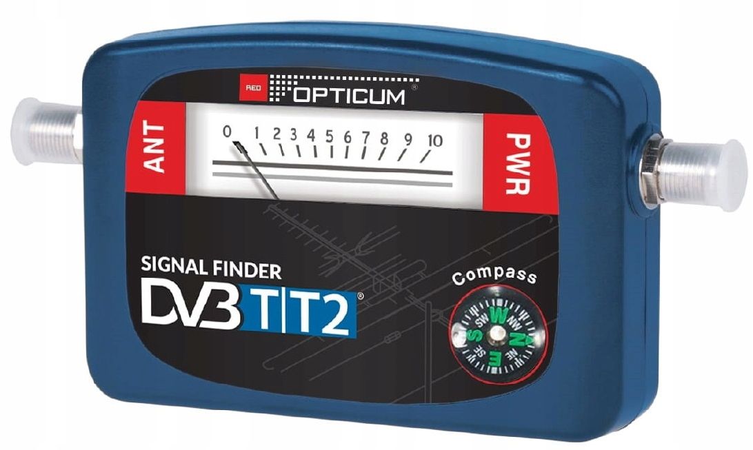 MIERNIK SYGNAŁU TV NAZIEMNEJ DVB-T2 DVB-T ADAPTER - ERLI.pl