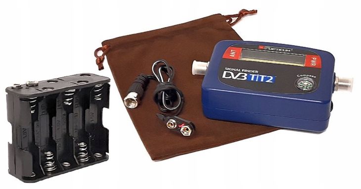 MIERNIK SYGNAŁU TV NAZIEMNEJ DVB-T2 DVB-T ADAPTER - ERLI.pl