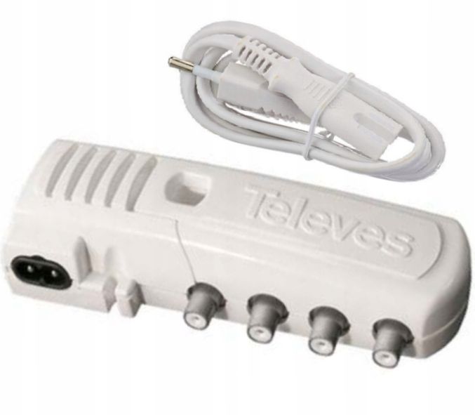 WZMACNIACZ ANTENOWY 1/3 TELEVES 552220 UHF/VHF LTE - ERLI.pl