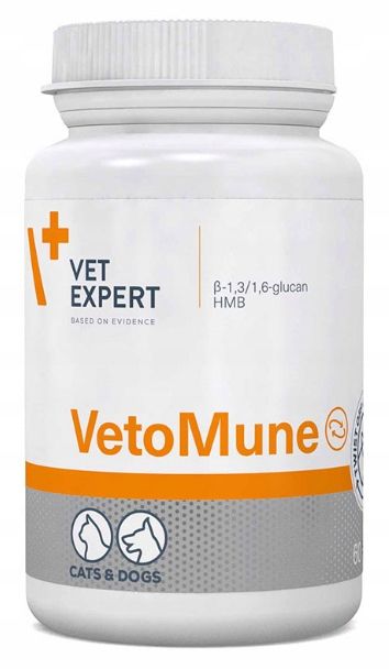 VetExpert VetoMune dla psa i kota 60 tabletek - ERLI.pl