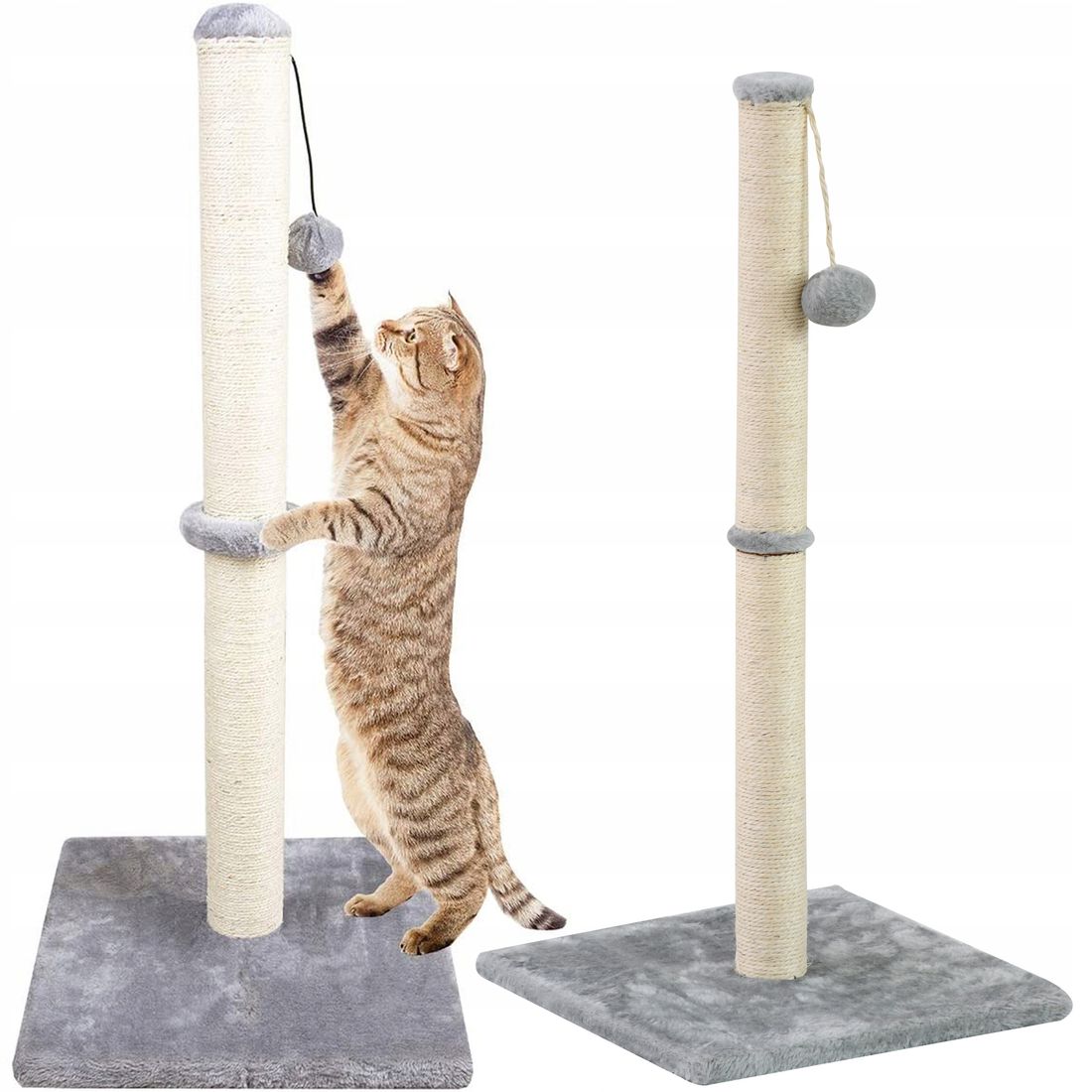 DRAPAK DLA KOTA WYSOKI LEGOWISKO SŁUPEK + ZABAWKA - ERLI.pl