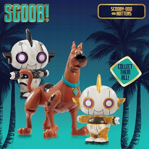SCOOBY DOO FIGURKI SCOOBY-DOO ROTTENS ROBOTS ROBOT - ERLI.pl