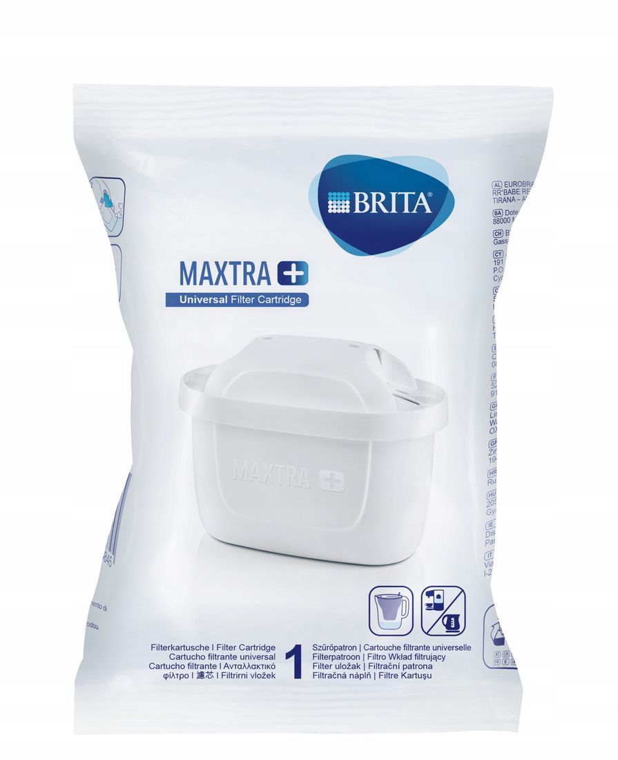 BRITA MAXTRA PLUS+ WKŁAD FILTR DO WODY 1 szt – 148354706 - ERLI.pl